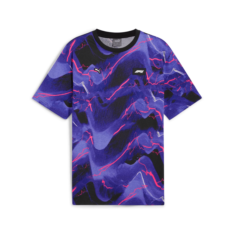 POLERA PUMA F1 NEON ENERGY AOP TEE HOMBRE