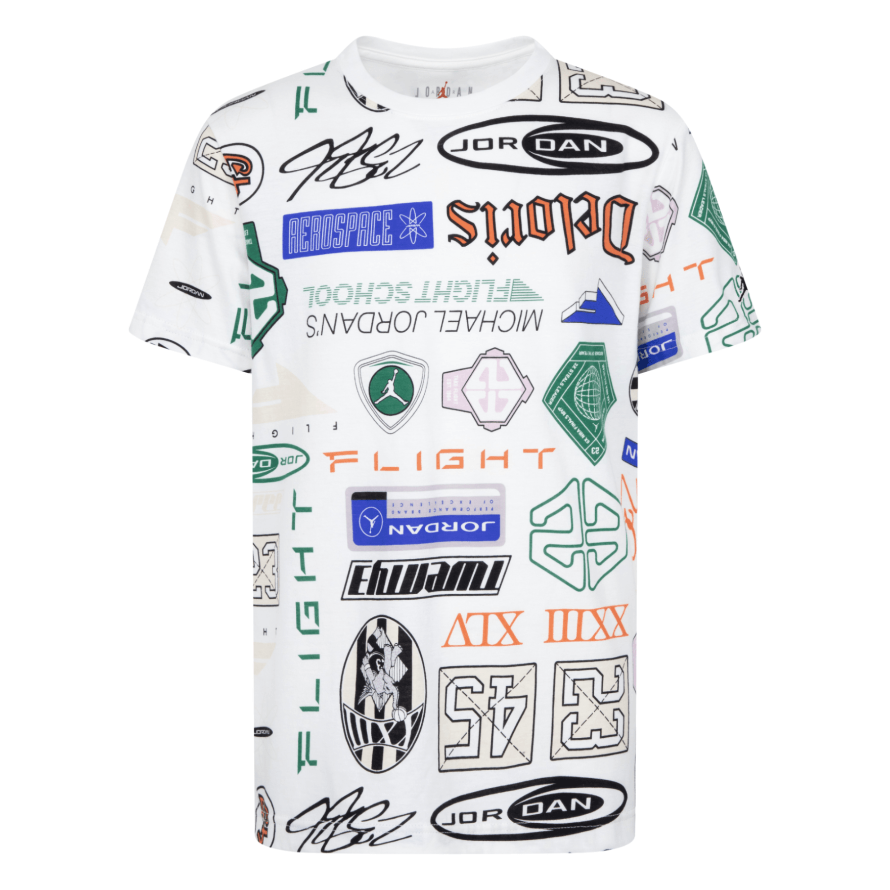 JORDAN - POLERA JORDAN KIDS MJ ESS AOP SS TEE JOVEN | Ofertitas